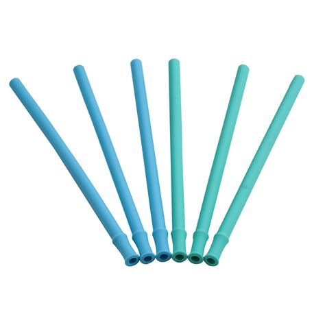 Foldable Straw Drinking Flip Portable Flat Case Extra Long Eco Friendly