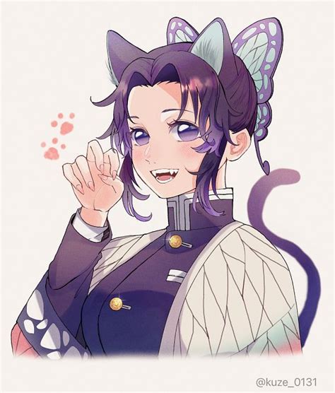 Shinobu Kocho Demon Slayer Anime Butterfly Anime Demon Anime