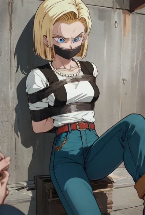 Android 18 Bound And Gagged By Tabu91 On Deviantart