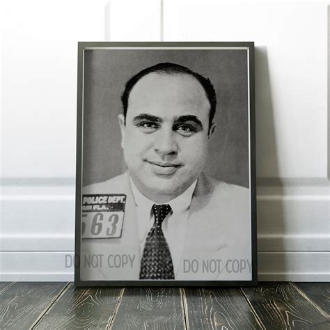 Al Capone Prison Mug Shot Art Prints Prints Limited