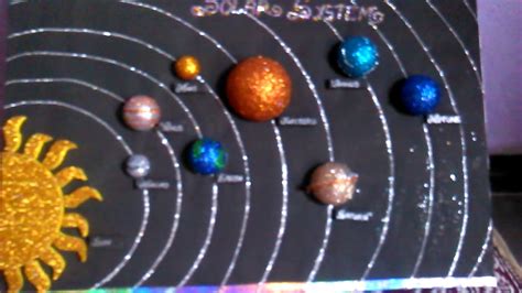 How To Make Solar System With Thermocol Balls At Lisa Castillo Blog