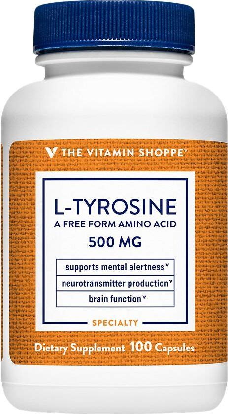 The Vitamin Shoppe L Tyrosine News And Prices At Priceplow