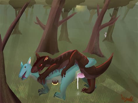 Rule 34 4 3 Dweller Sayeth Ecri Eken Female Forest Forest Background From Behind Position