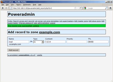 Cài đặt Powerdns Với Mysql Backend Và Poweradmin Trên Debian Squeeze