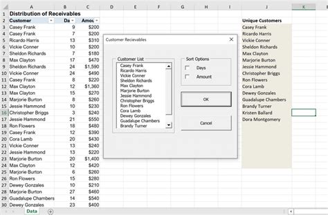 Userform With Listbox And 2 Checkboxes That Correspond To A Spreadsheet Range Rexcel