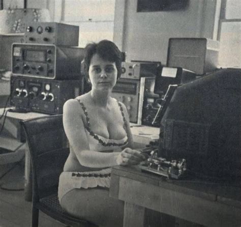 A Ham Radio Operator In 1963 Using A Teletype Model 15 Paired With A Morse Key Album On Imgur