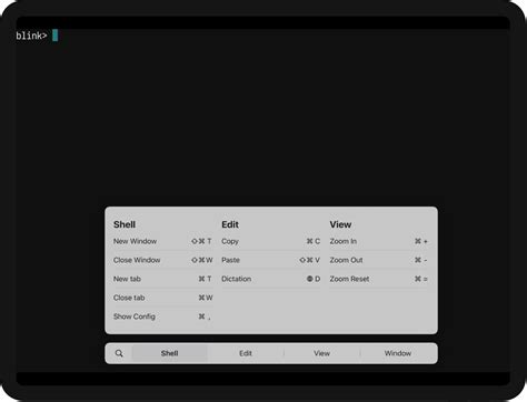Quick Start Guide Blink Shell