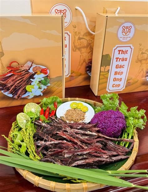 Thịt Trâu Gác Bếp Ông Cọp Sản Phẩm Ocop 03 Sao