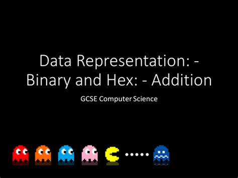 Ocr Computer Science 1 9 Data Representation Lesson 2 Binary Addition Teaching Resources