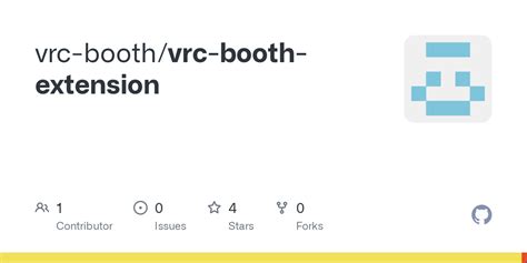 Github Vrc Boothvrc Booth Extension