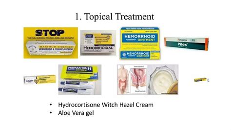 Hemorrhoid Treatment 10 Types Of Hemorrhoid Medical Treatment Pptx