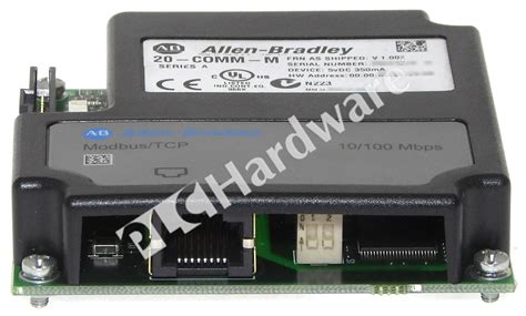 PLC Hardware Allen Bradley 20 COMM M PowerFlex Modbus TCP To DPI Adapter