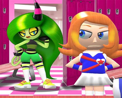 Mona Vs Zeena By Deaththeshadow On Deviantart