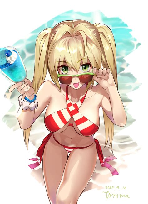 Rule 34 P Adjusting Eyewear Adjusting Glasses Ahoge Bangs Bare