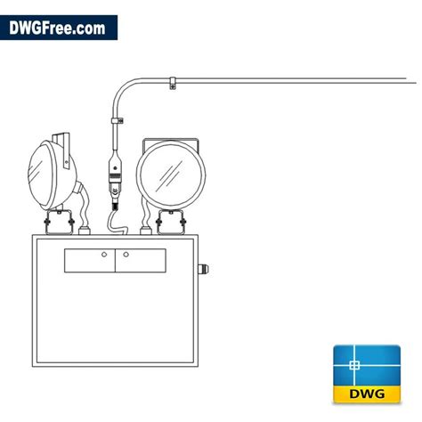 Emergency Lighting Elevation Dwg Free Drawing 2020 In Autocad