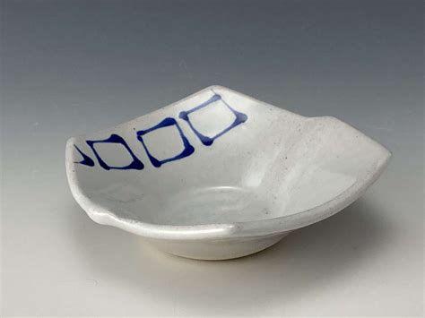 Square Small Server W Squares Tomkins Pottery