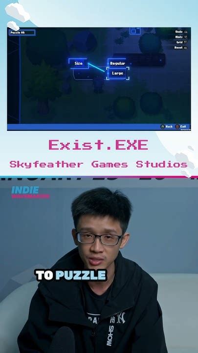 Make Objects Big Or Small In This Puzzle Fighter Existexe Indiegame Hacker Youtube