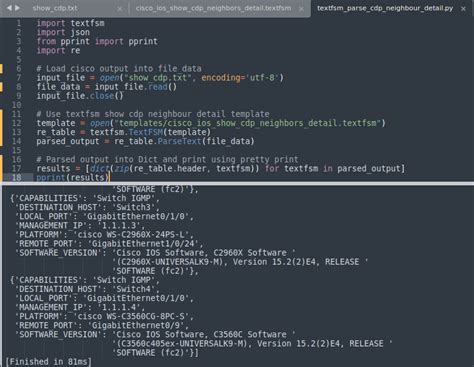 Github Glennmccallumtextfsm Parse Cisco Output