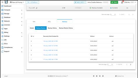 Scalable File System Backup E2e Cloud