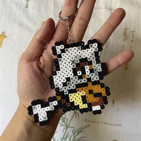 Pokemon Cubone Perler Bead Pixel Art Sprite Cute Gamer T Etsy