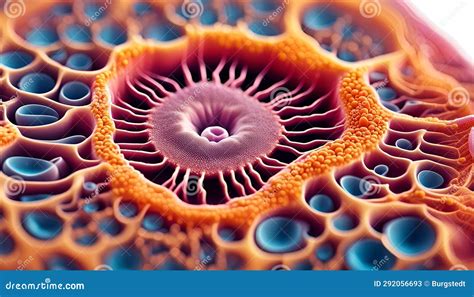 Components Of Eukaryotic Cell Nucleus And Organelles And Plasma