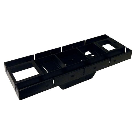 Gibraltar Mailboxes Black Mailbox Mounting Bracket Gmb225b At