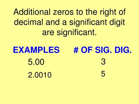 Ppt Rules For Significant Digits Powerpoint Presentation Free Download Id5904515