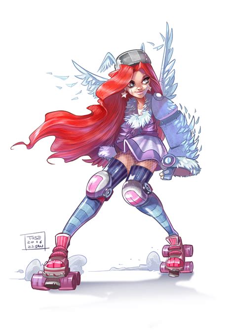 Roller Girl On Behance
