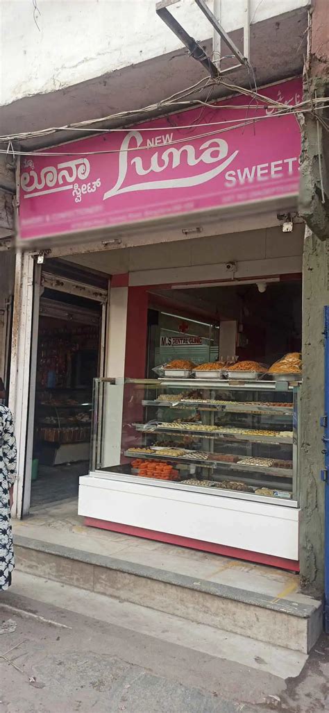 Luna Sweets Frazer Town Bangalore Zomato