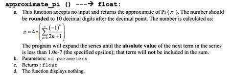 Python Approximate Pi Using Series Stack Overflow