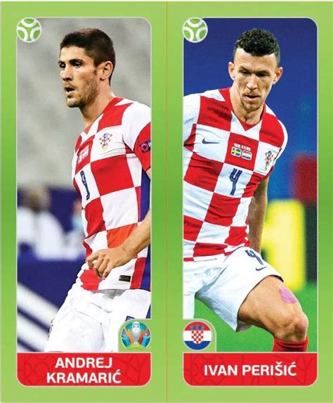 Euro 2020 373 Andrel Kramaric And Ivan Perisic Complete My Sticker