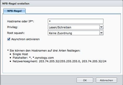 Synology NAS NFS Mount Unter OS X Einbinden Meintechblog De