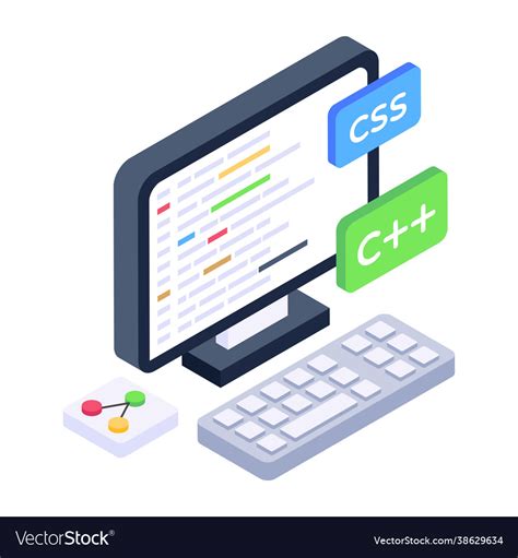 Computer Programming Royalty Free Vector Image