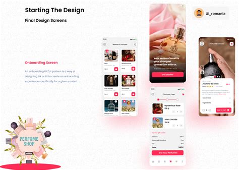 Perfume App On Behance