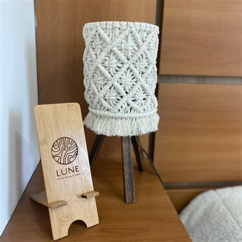 Abajour Artesanal Loja Lunearte Elo7 Produtos Especiais
