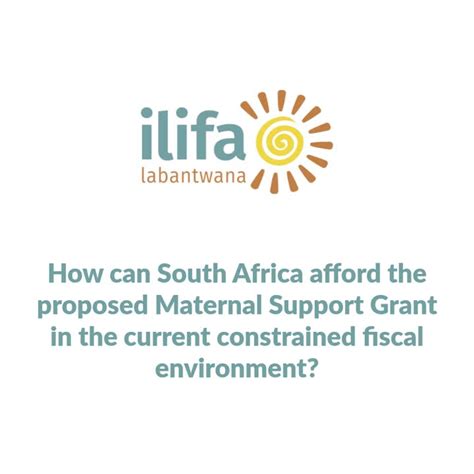 Ilifa Labantwana On Linkedin Socialgrants Southafrica Earlyyears