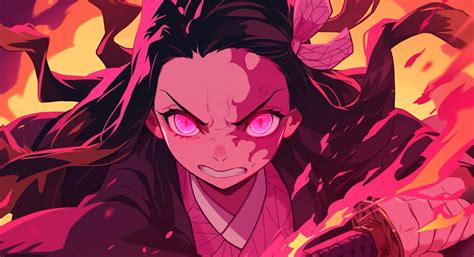 Download Nezuko Kamado Demon Transformation Wallpaper