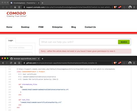 sectigo root certificate expiration issue dnsimple blog