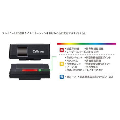Cellstar セルスター レーザー式オービス対応 Gpsレシーバー 12v車専用〔gr 99l〕 Cellstar 日本製 フレデリック