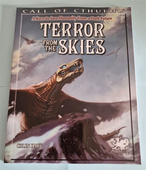 Terror From The Skies For Call Of Cthulhu Rpg Chaosium