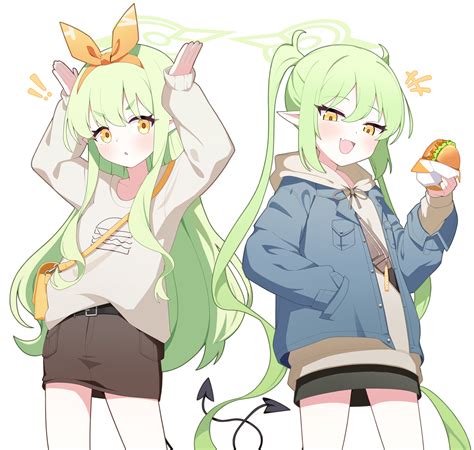 Sprout Haji S Hikari Blue Archive Hikari Moms Touch Blue Archive Nozomi Blue