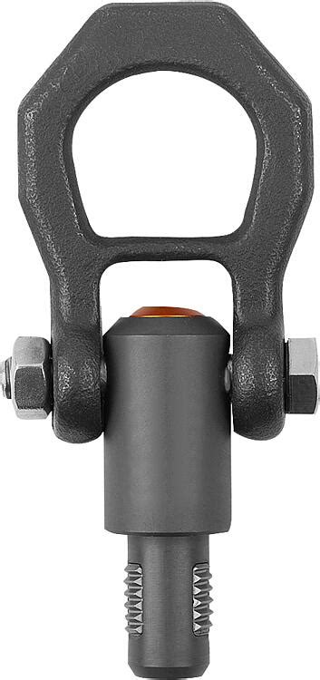 Kipp Threaded Hoist Pin Self Locking Steel