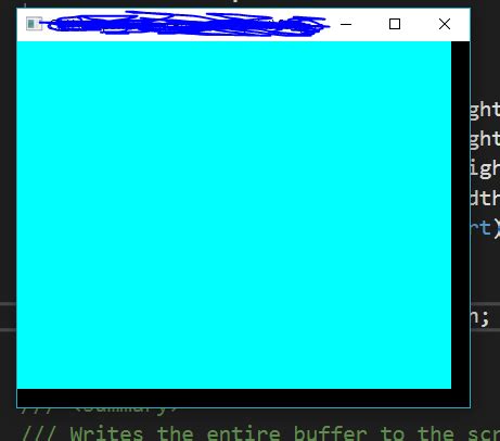 Net Remove Space Left After Console Scrollbars In C Stack Overflow
