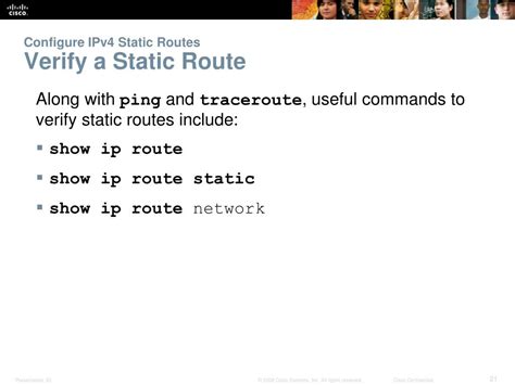 Ppt Chapter 6 Static Routing Powerpoint Presentation Free Download Id5524278