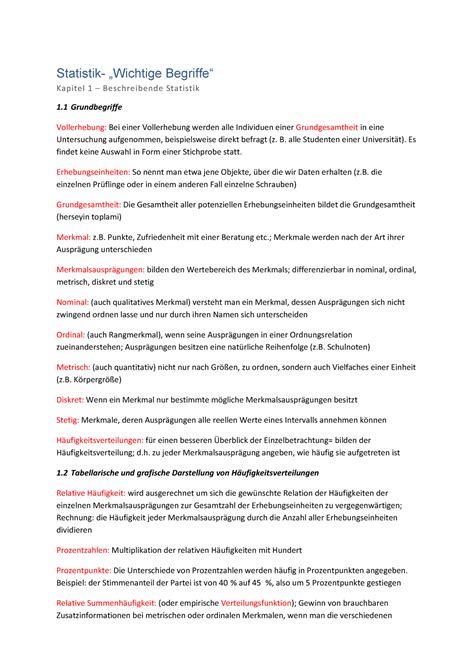 Statistik Zusammenfassung Warning Tt Undefined Function 32