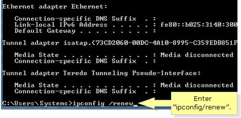 How To Release And Renew IP Address In Windows 10 8 7 XP