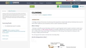 CLONING OER Commons