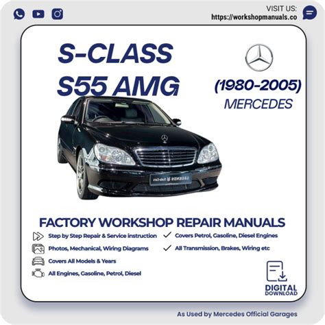Mercedes S Class S55 Amg Workshop Repair Manual