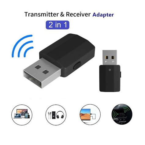 Wireless Usb Bluetooth 5 0 Adapter Transmitter Mus Vicedeal