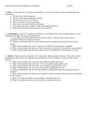 Geometric And Binomial Practice Worksheet 1 Pdf Binomial And Geometric Distributions
